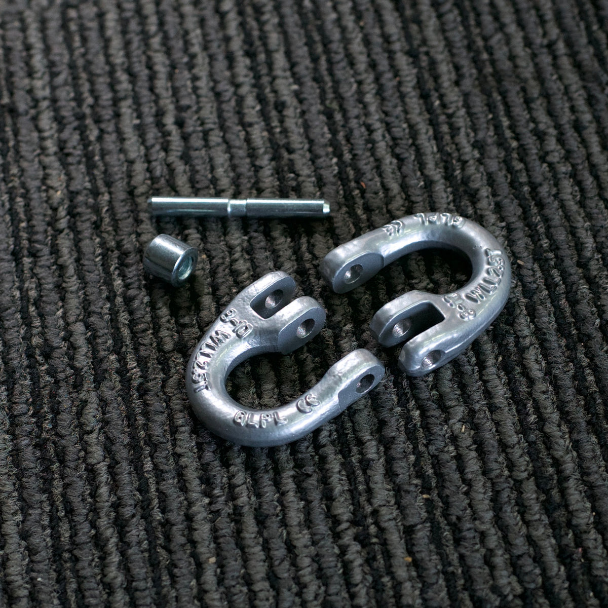 868HEH30 8mm Hammerlock + 6mm Hook + 8mm Hammerlock for Trailer Safety Chain/Caravan Towing ATM ...