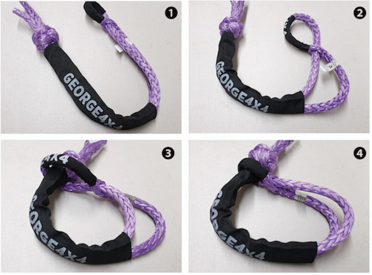 How to open and close a Soft Shackle? – George4x4 4WD Recovery Gear