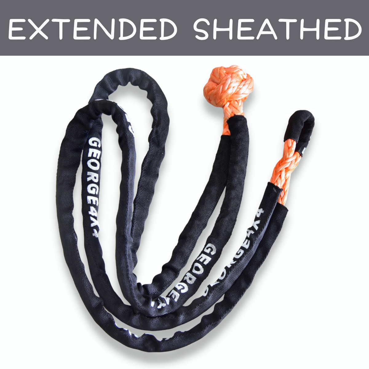 Australian made Extended Soft Shackle Fully Sheathed 11mm*18000kg ...