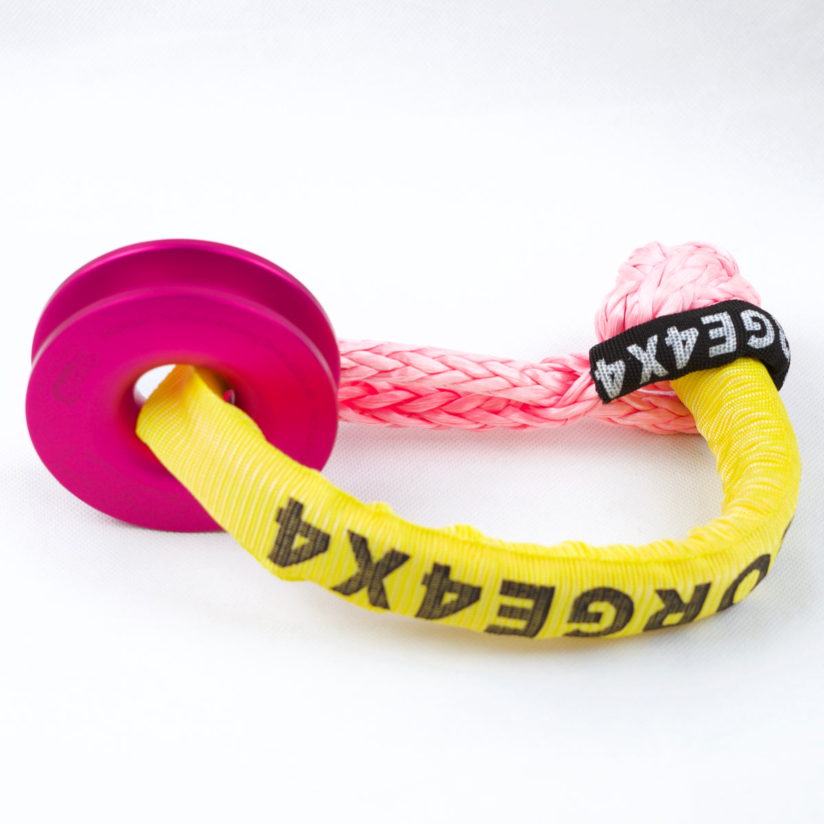 Australian made Soft Shackle Pink 11mm*65cm*18000kg, 4WD Recovery Gear ...