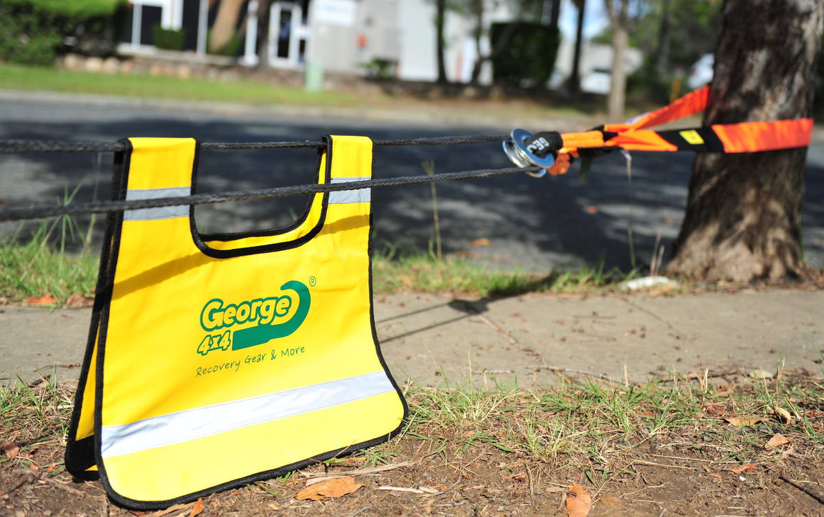 TRSD11 Winch System Recovery kit: Tree Protector + Soft Shackle + 1100 ...