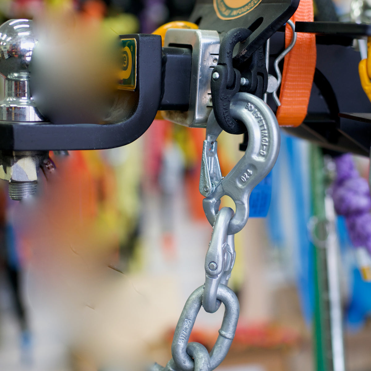 868HEH30 8mm Hammerlock + 6mm Hook + 8mm Hammerlock for Trailer Safety ...