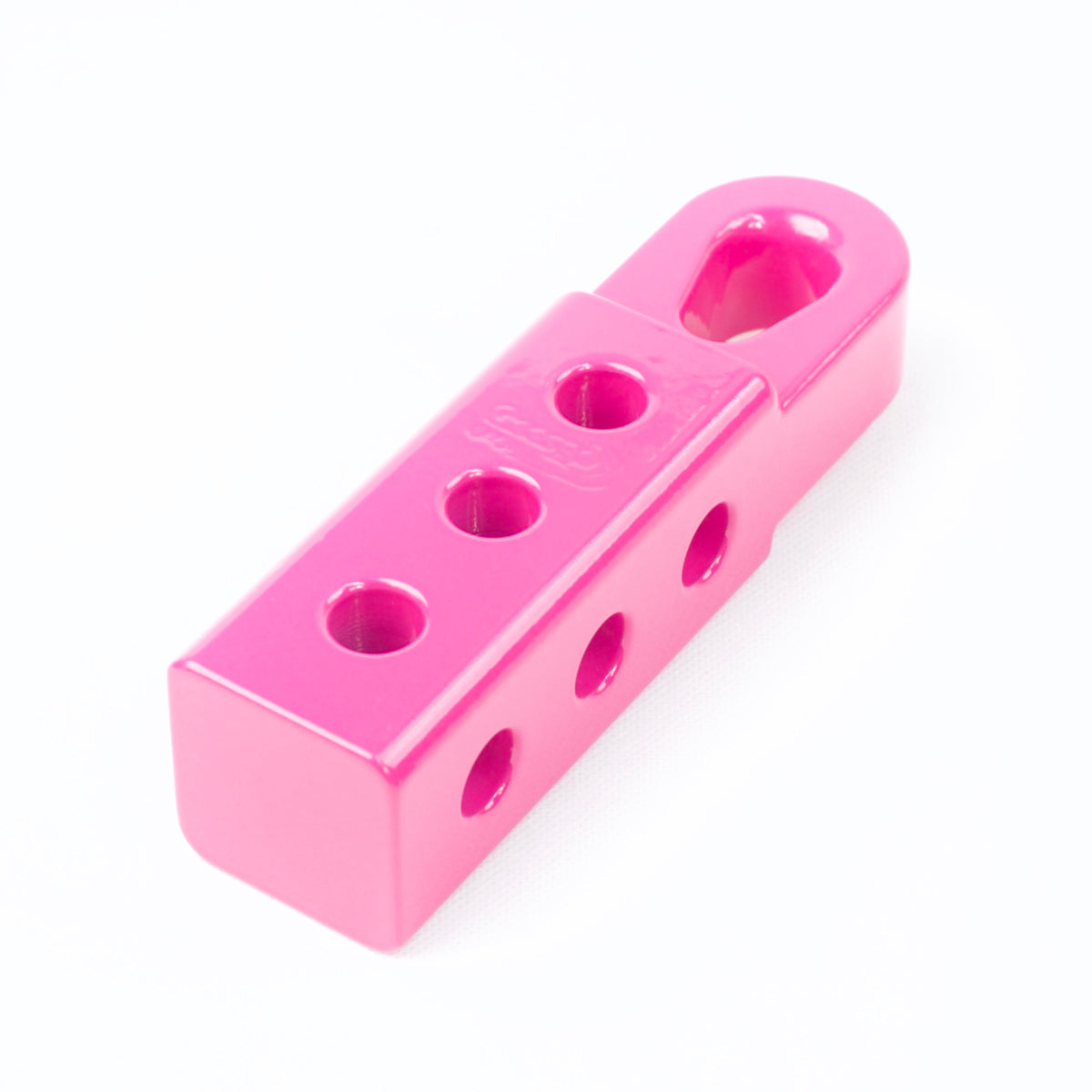 4WD Recovery Soft Shackle Hitch PINK (SK+ Pro) with Teardrop shaped Ey ...