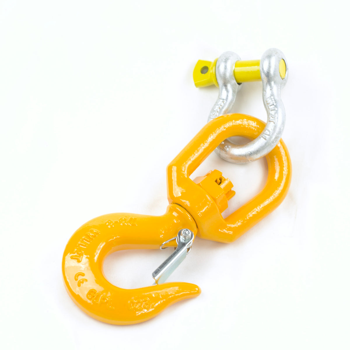 Excavator Hook Kit 2T, Swivel Hook 8mm +Bow Shackle 2ton – George4x4 ...