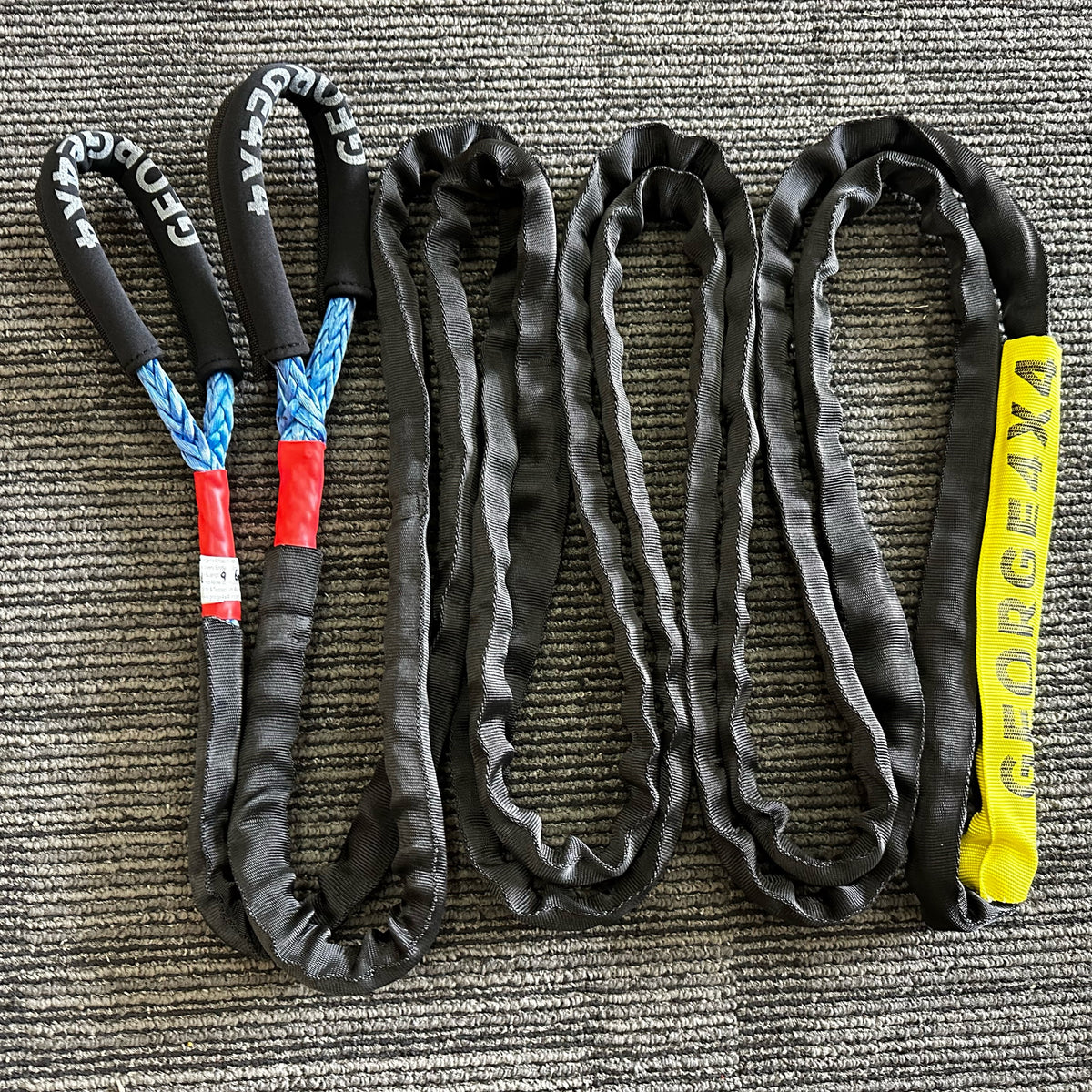 Australian made Sheathed Bridle Rope 9mm*8000kg, 4WD Recovery ...