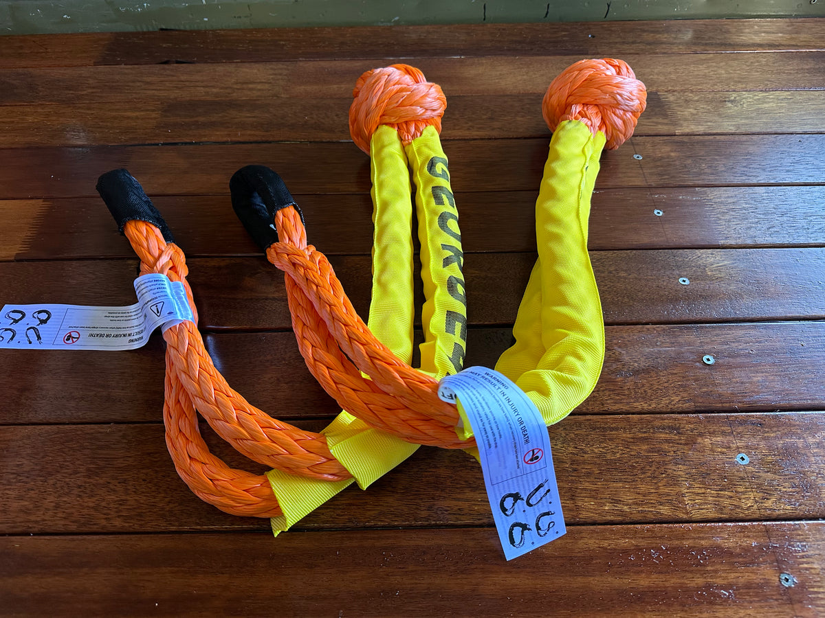 Australian made Soft Shackle 20mm*90cm*55000kg, 4WD Recovery ...