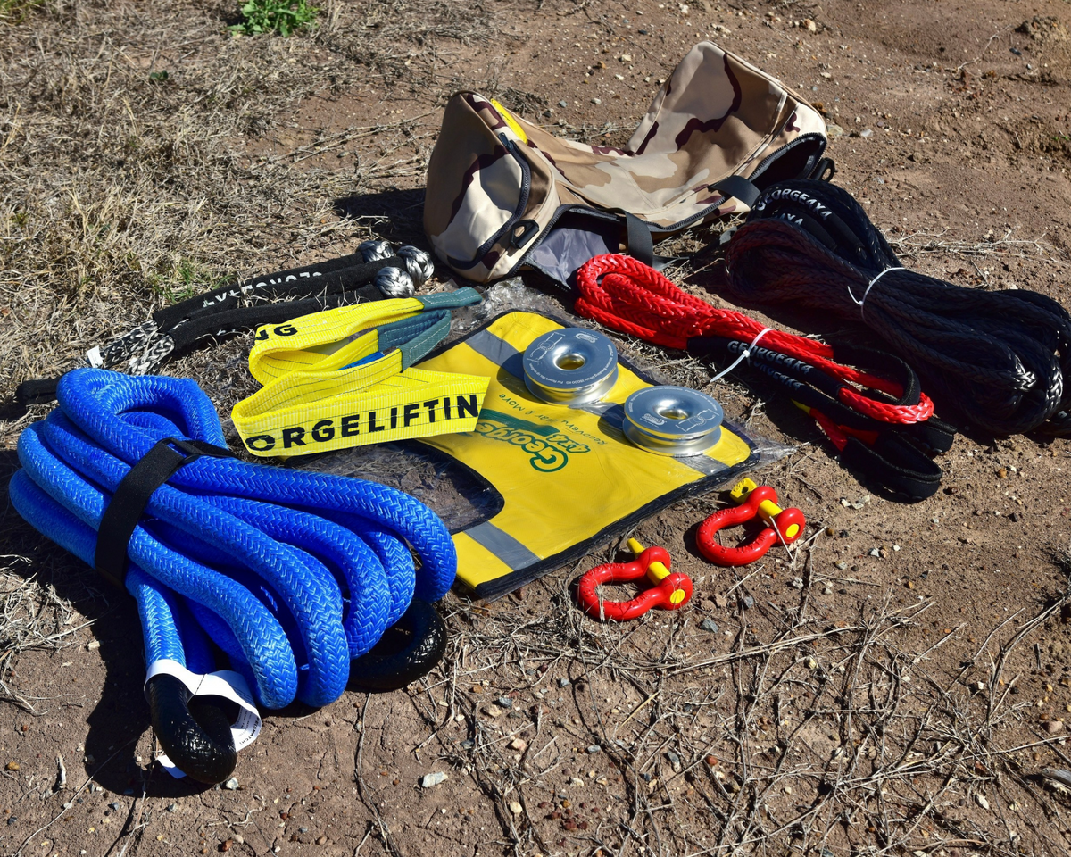 George4x4 Heavy Duty Recovery Kit (13pcs) Deluxe Version – George4x4 ...