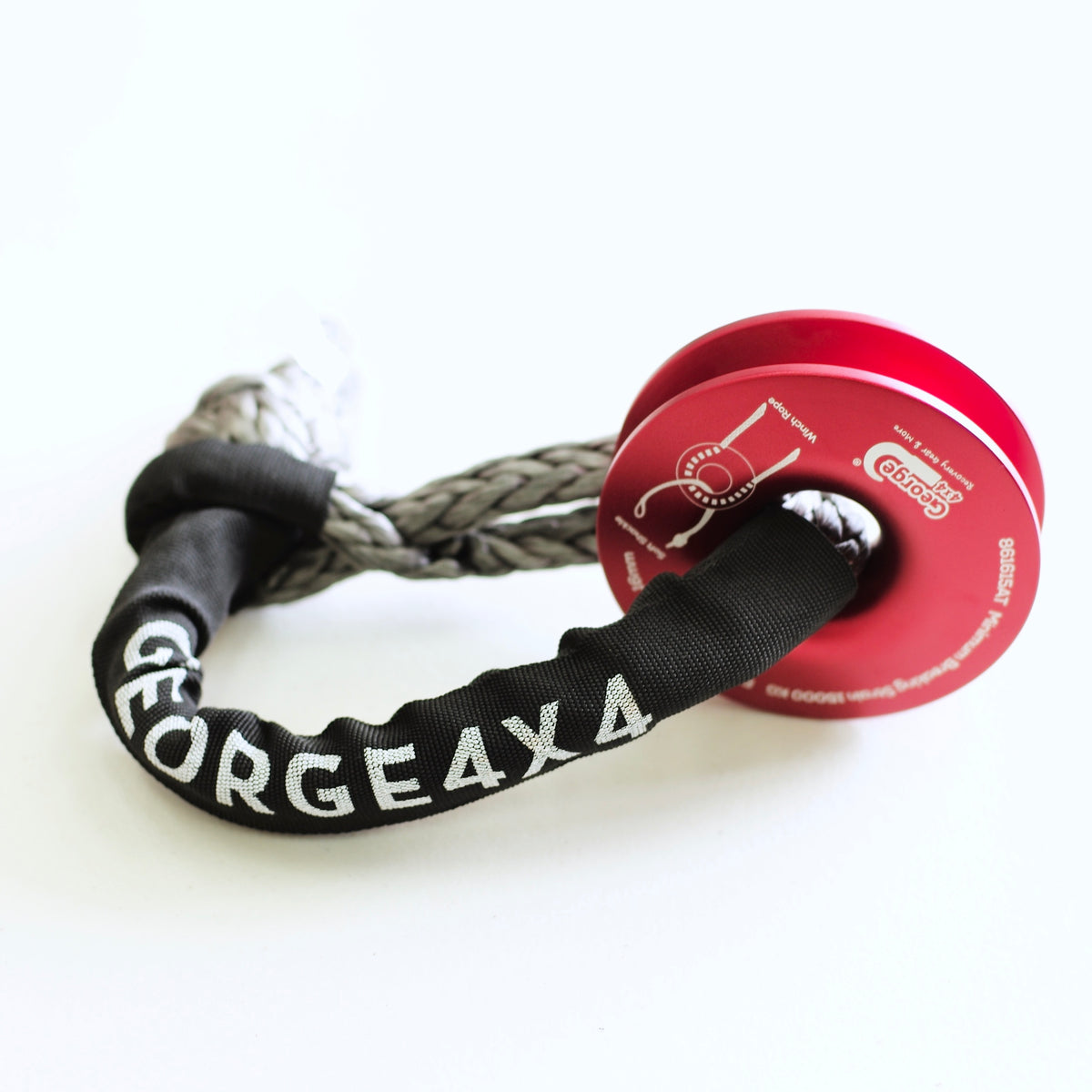 Snatch Ring-4WD recovery Pulley Ring 15000kg, Ideal for Soft Shackle a ...