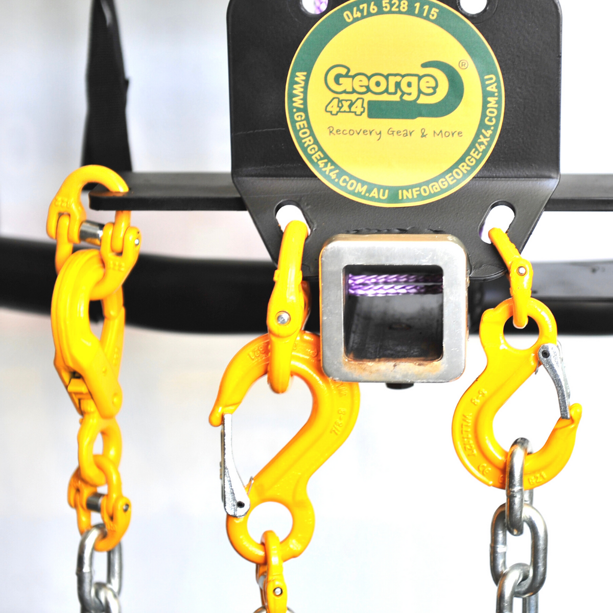 Hammerlock + Eye Hook for Trailer Safety Chain/Caravan Towing by Georg ...