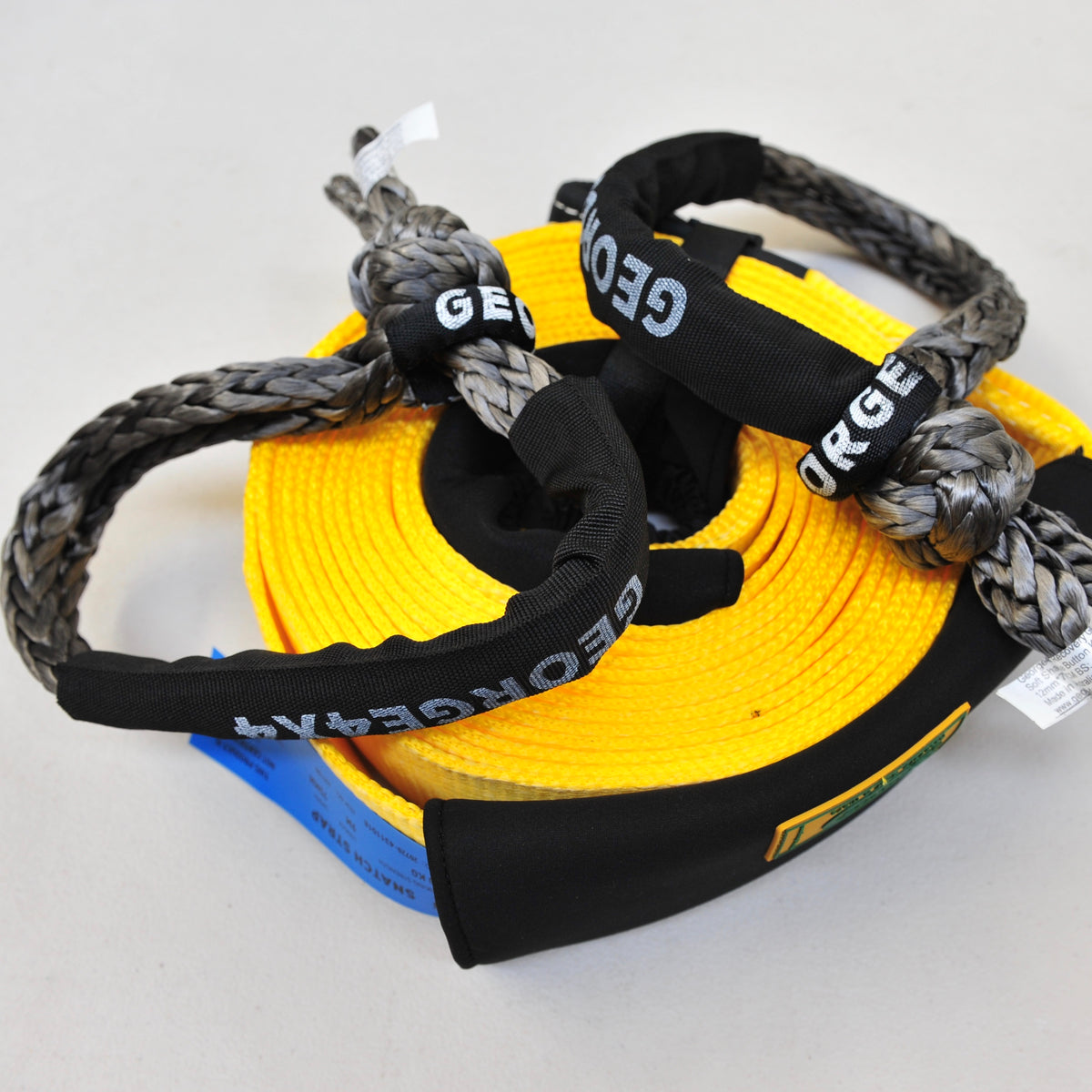 4WD Recovery Kit: Snatch Strap 11000kg + 2*Soft Shackles 19800kg ...