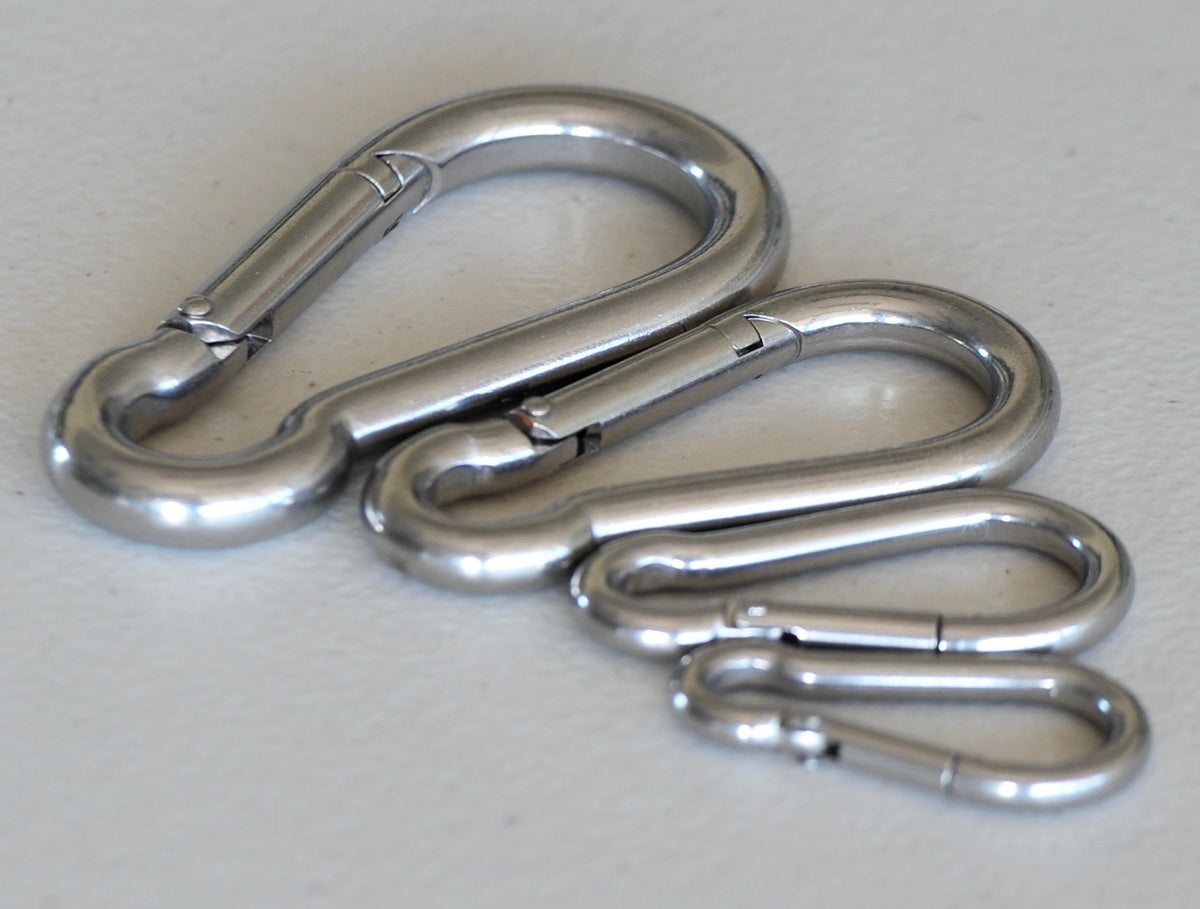 Carabiner Snap Hook Marine Stainless Steel AISI316, Rigging Shade Sail ...