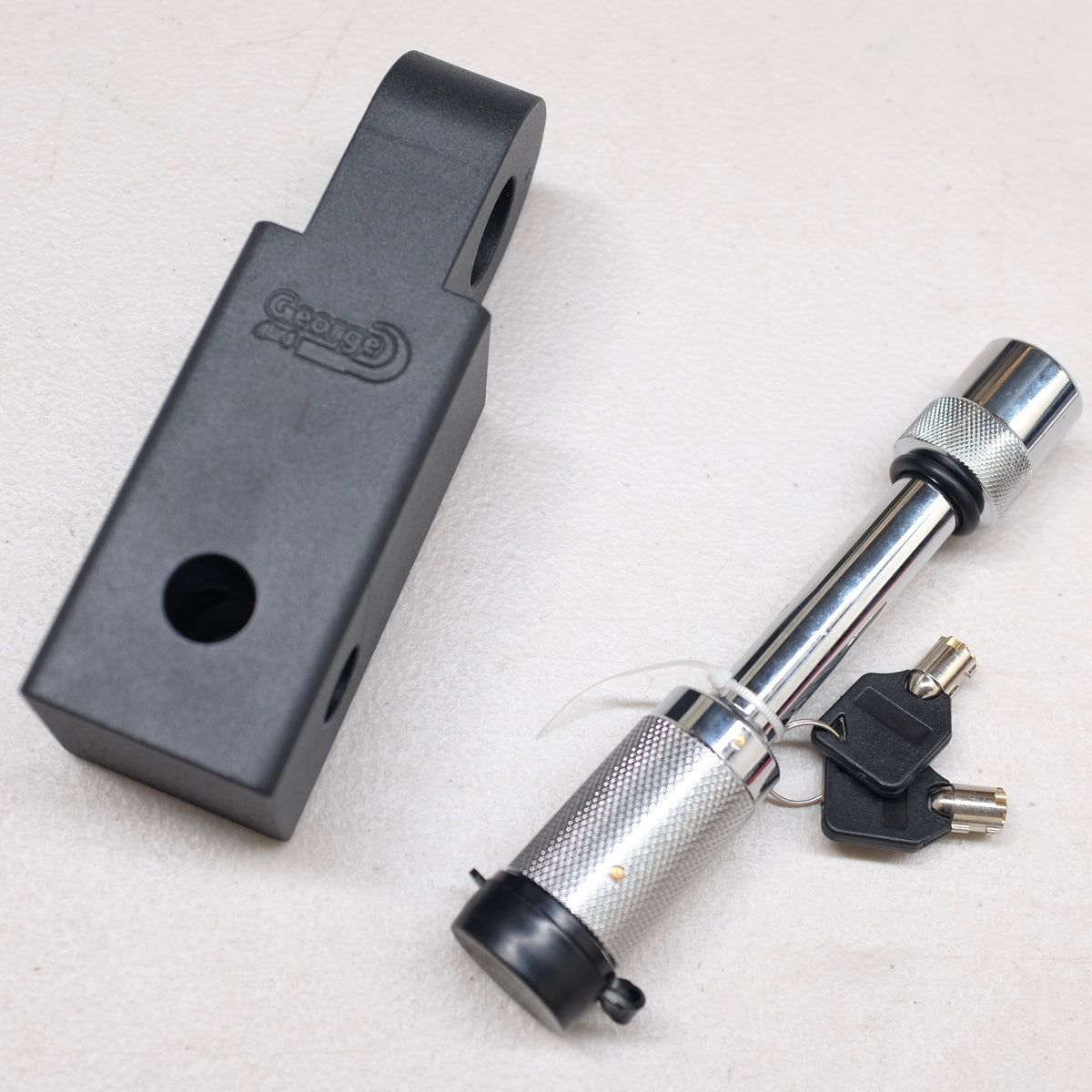 4WD Recovery kit: 5T Aluminum Alloy Tow Bar Hitch + Lockable Hitch Pin ...