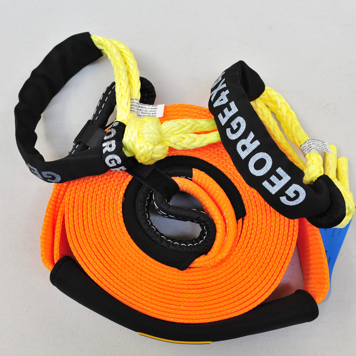 4WD Recovery Kit: Snatch Strap 8000kg + 2*Soft Shackles 13300kg ...